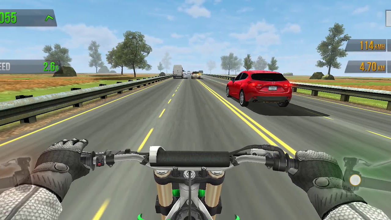 Traffic raider game-play Carrier record - YouTube