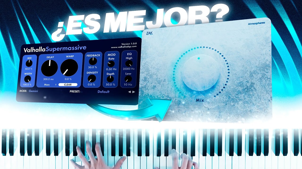 LA COMPETENCIA del Valhalla Supermassive 🔥🎹 Plugin Atmospheres ¡GRATIS ...