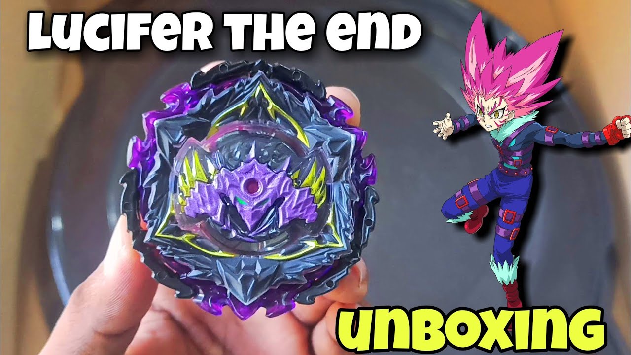 Lucifer the End beyblade unboxing and review l pocket toon - YouTube