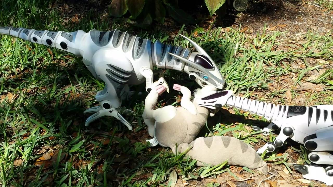 Robo Raptors get Scrat - YouTube