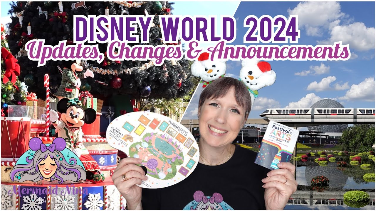 Disney World Updates 2024 plus December Announcements - YouTube