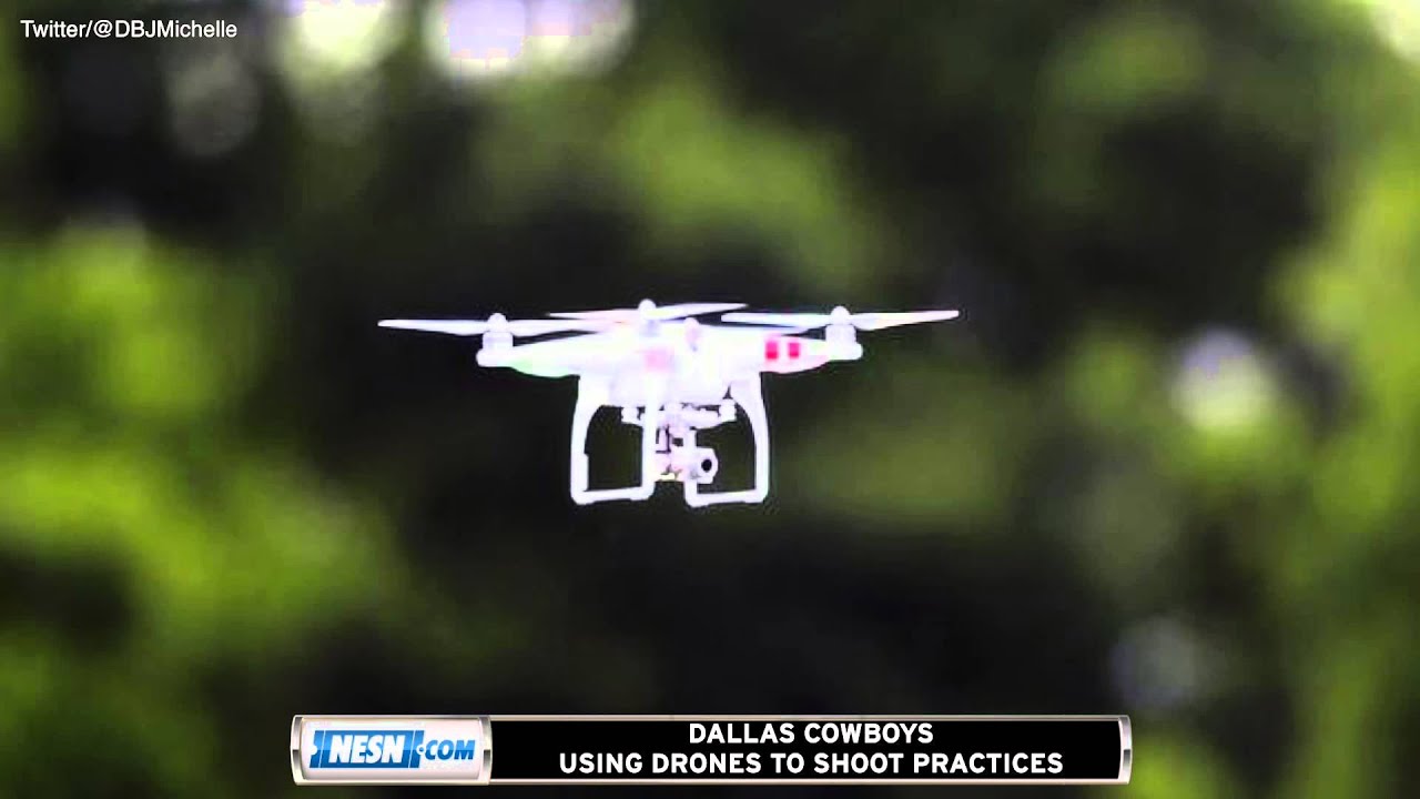 Dallas Cowboys Are Using Drones To Shoot Practices - YouTube