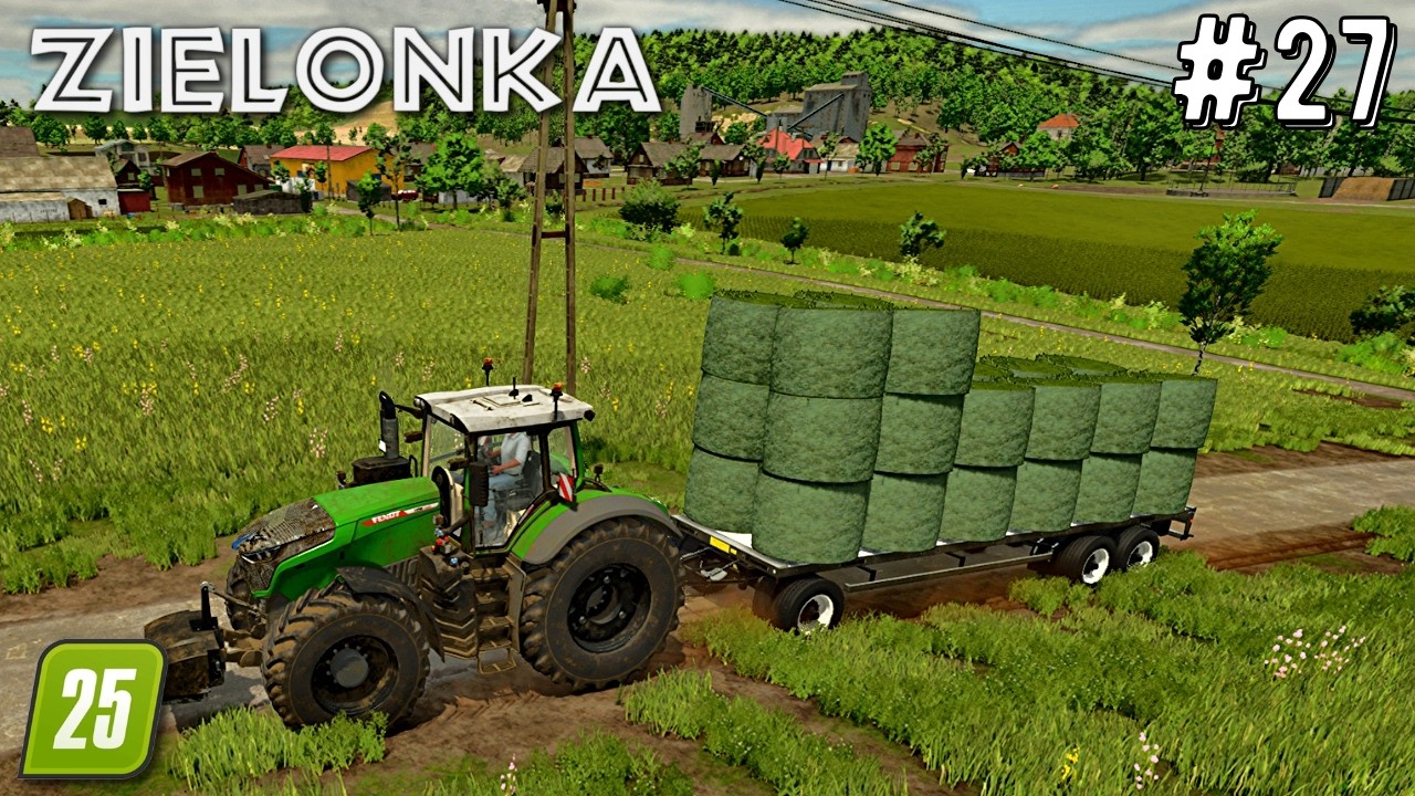 farming Simulator 25 Zielonka Map Timelapse Ep #27 Mega Farm fs25 ...
