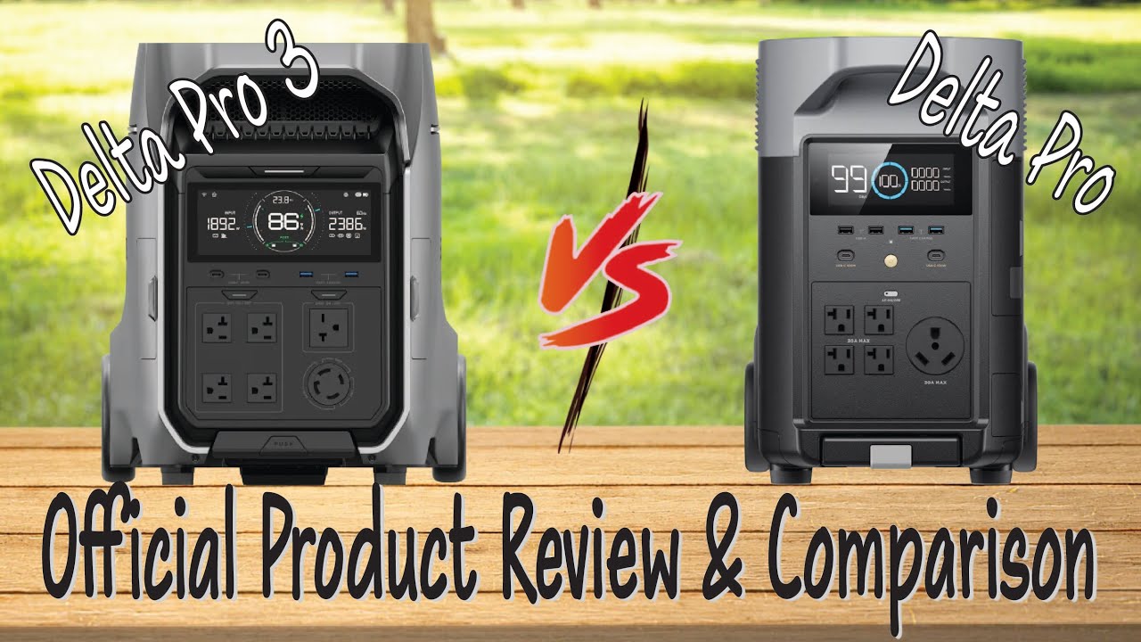 EcoFlow Delta Pro 3 impressive features - YouTube