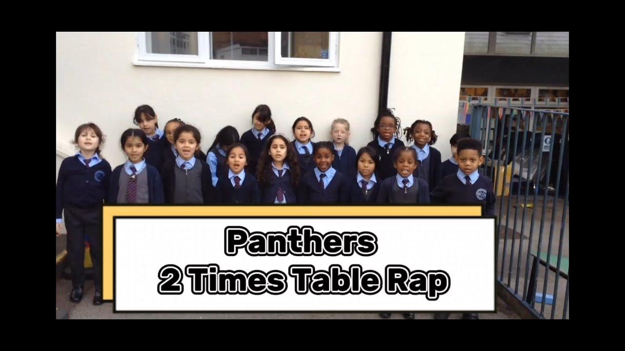 YEAR 2 - 2 TIMES TABLE RAP - PANTHERS - 2024 - YouTube