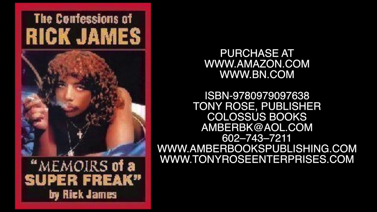 RICK JAMES - BOOK/BIOGRAPHY - YouTube