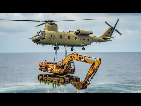 After Years Lost Beneath the Pacific Ocean… This CAT 320 Excavator’s Restoration Is Unbelievable!