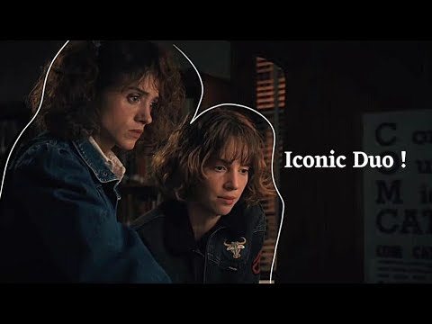 Nancy and Robin being an Iconic Duo for 2 minutes and 53 seconds ...