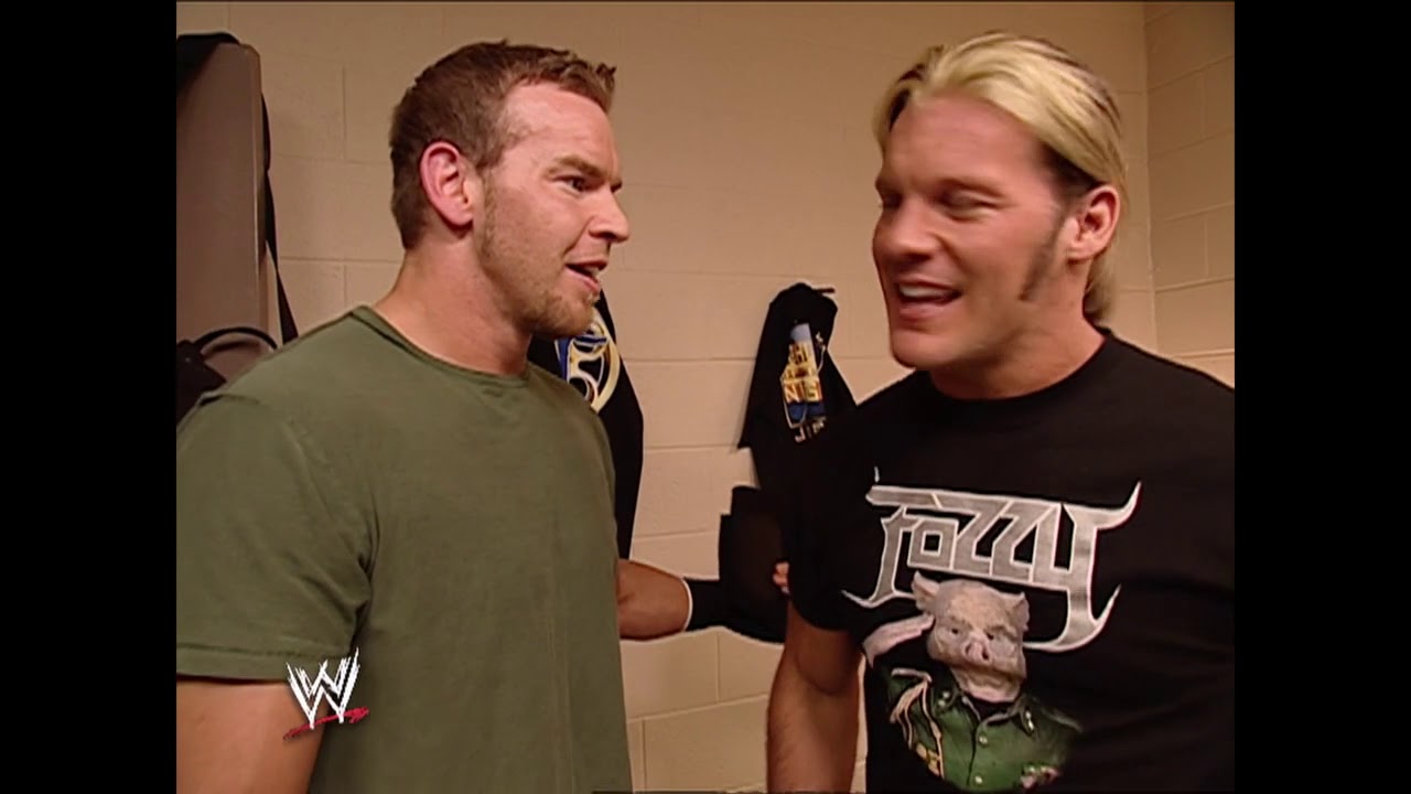 Chris Jericho & Christian Backstage Raw, Jan 5, 2004 - YouTube