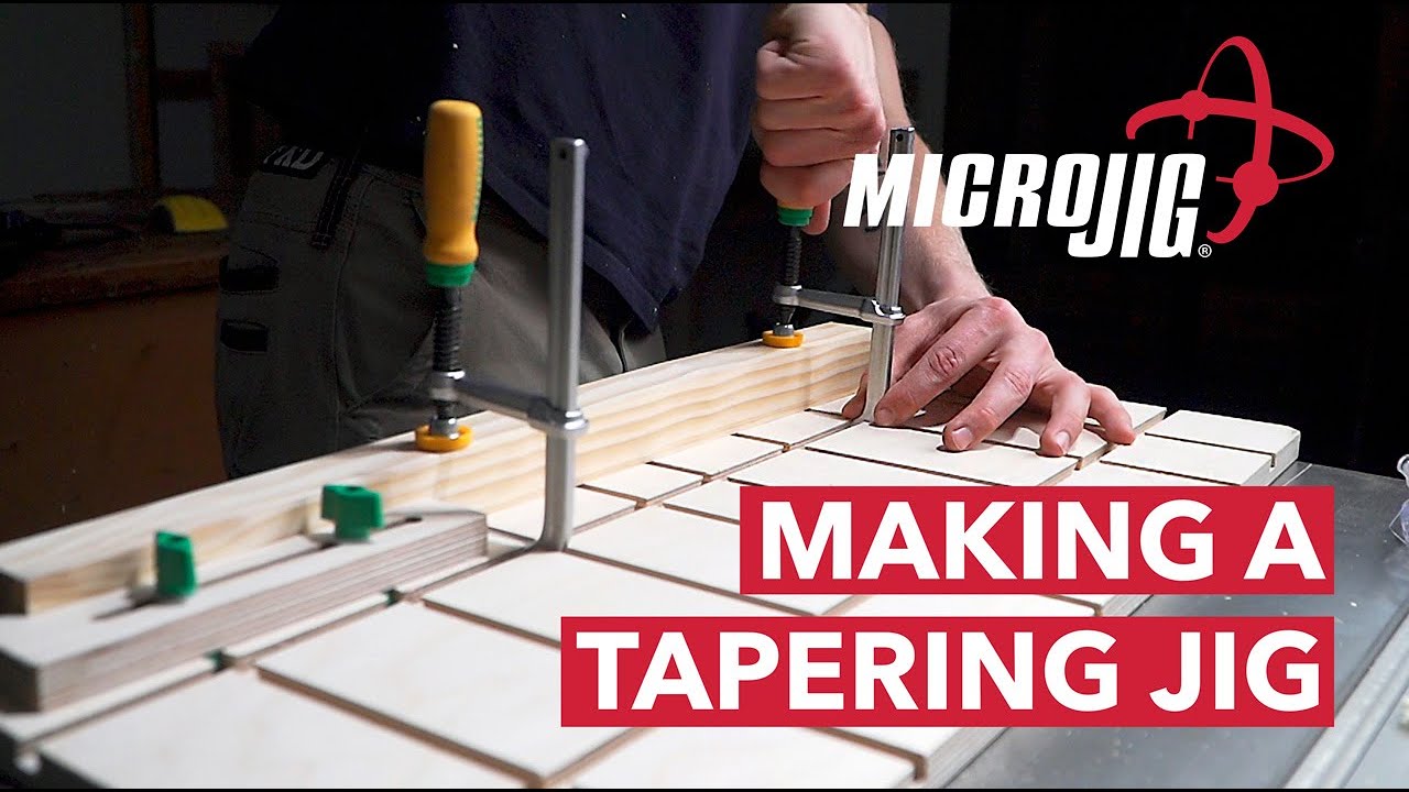 Making a Tapering Jig with MicroJig - YouTube