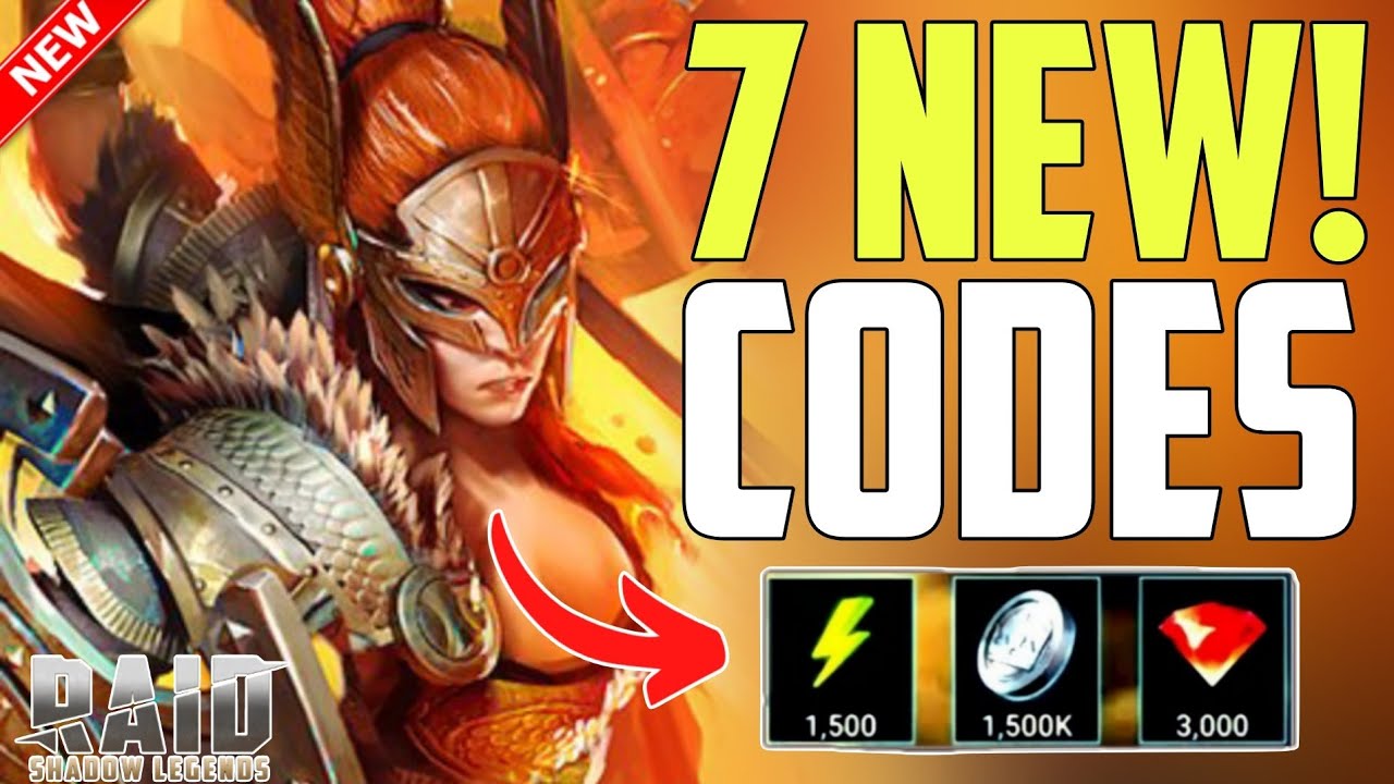 ⚠️New Update⚠️PROMO CODES FOR RAID SHADOW LEGENDS - RAID SHADOW LEGENDS CODES - RAID CODES - YouTube