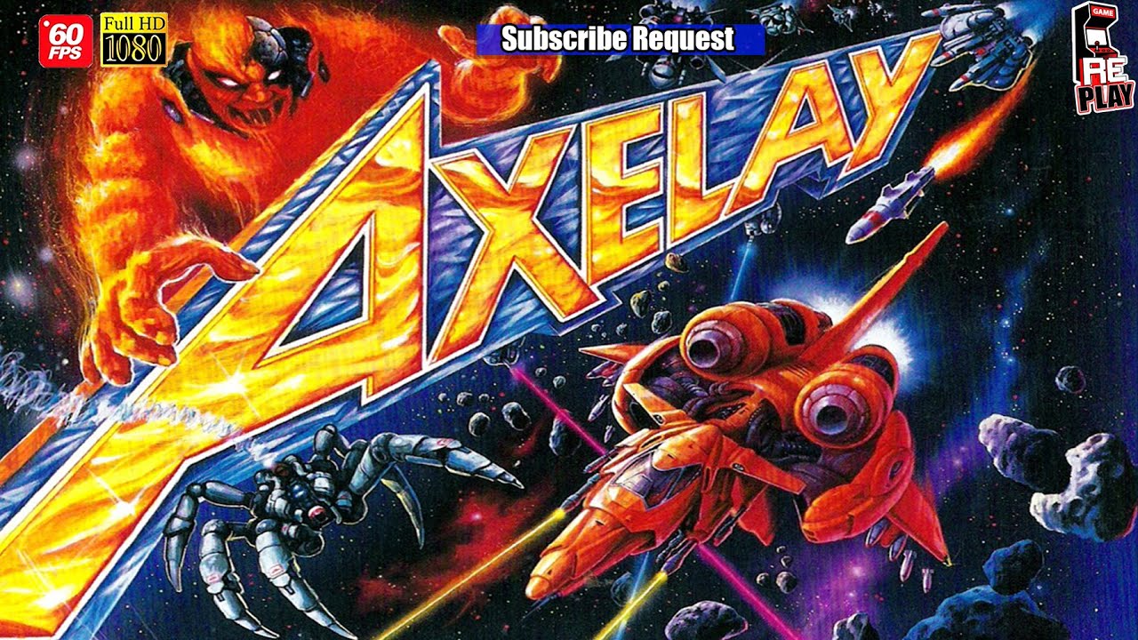 Axelay [SNES] Gameplay Walkthrough / アクスレイ - YouTube