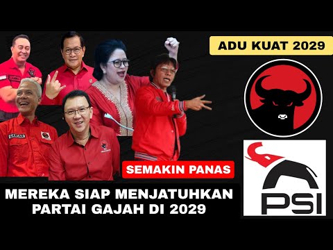 CAPRES PDIP - HASIL SURVEI ELEKTABILITAS CALON PRESIDEN DAN WAKIL PRESIDEN 2029 - PILPRES 2029