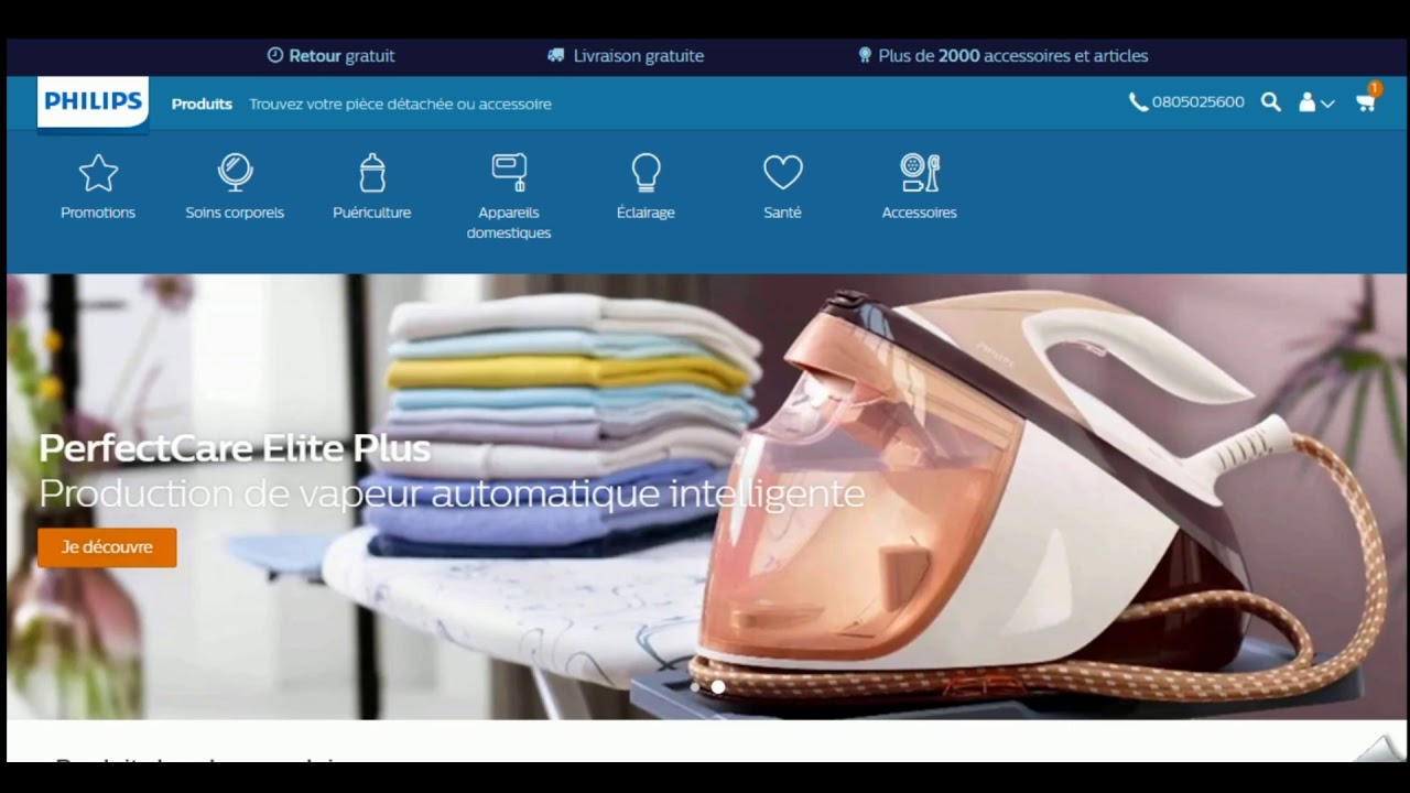Comment utiliser un code promo Philips - YouTube