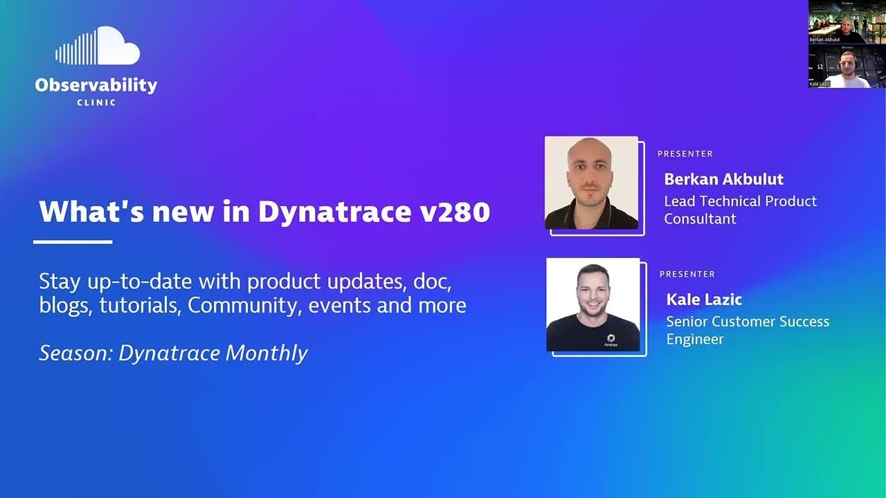 What's New in Dynatrace - v1.280 - YouTube