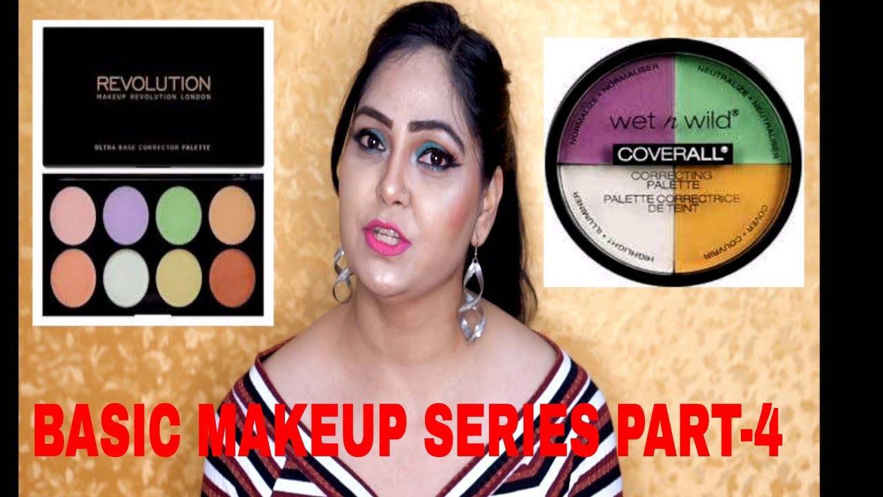 PART 4 : Basic Makeup Series Hindi : Color Correction for beginners ...