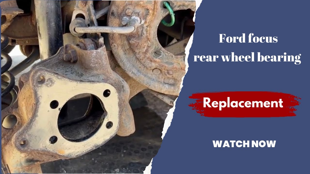 2016 Ford focus rear bearing - YouTube