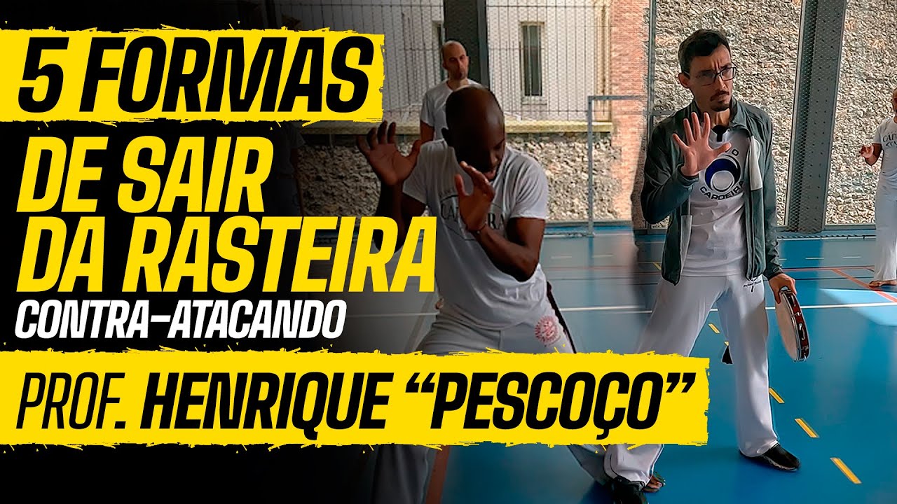 5 formas de "CONTRA-ATACAR" saindo da rasteira | golpes de capoeira ...