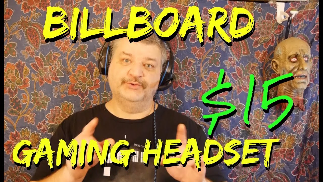 Billboard Gaming Headset - YouTube