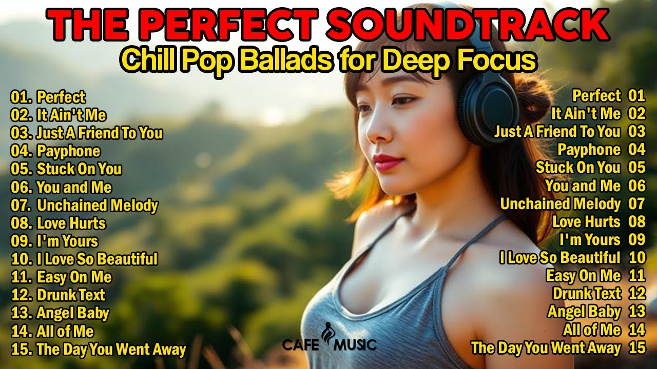 Relaxing Western Pop Ballad Covers Chill Acoustic Playlist for Working ...