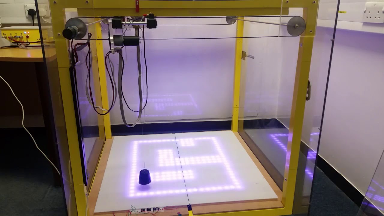 Gantry Crane Obstacle Course Demonstration - YouTube