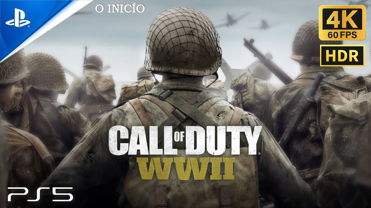 Call Of Duty WWII - O Início - HDR 4K 60fps - PS5 - YouTube