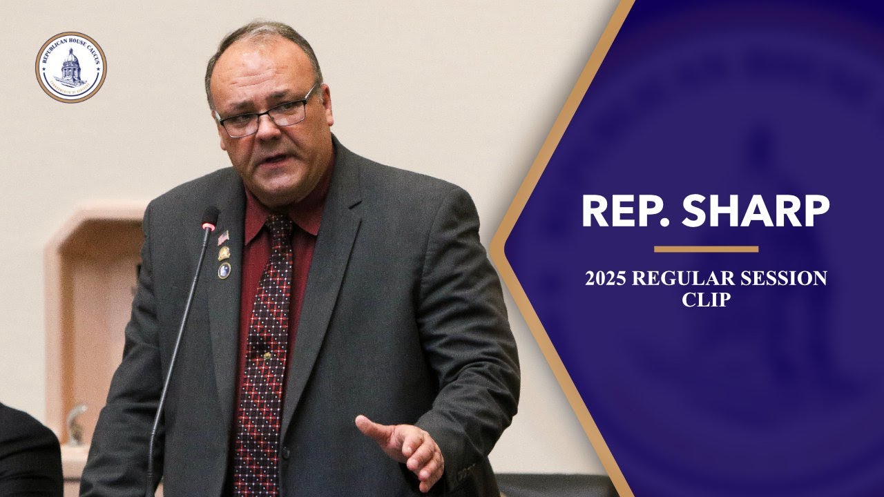 2025 Regular Session - Day 26 - SB 103, Rep. Scott Sharp - YouTube