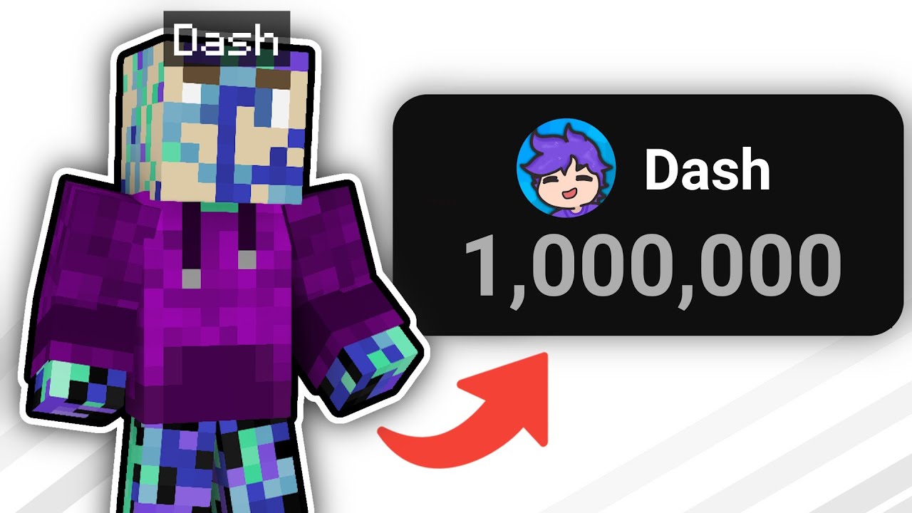 When does Dash have 1 million subscribers? - YouTube