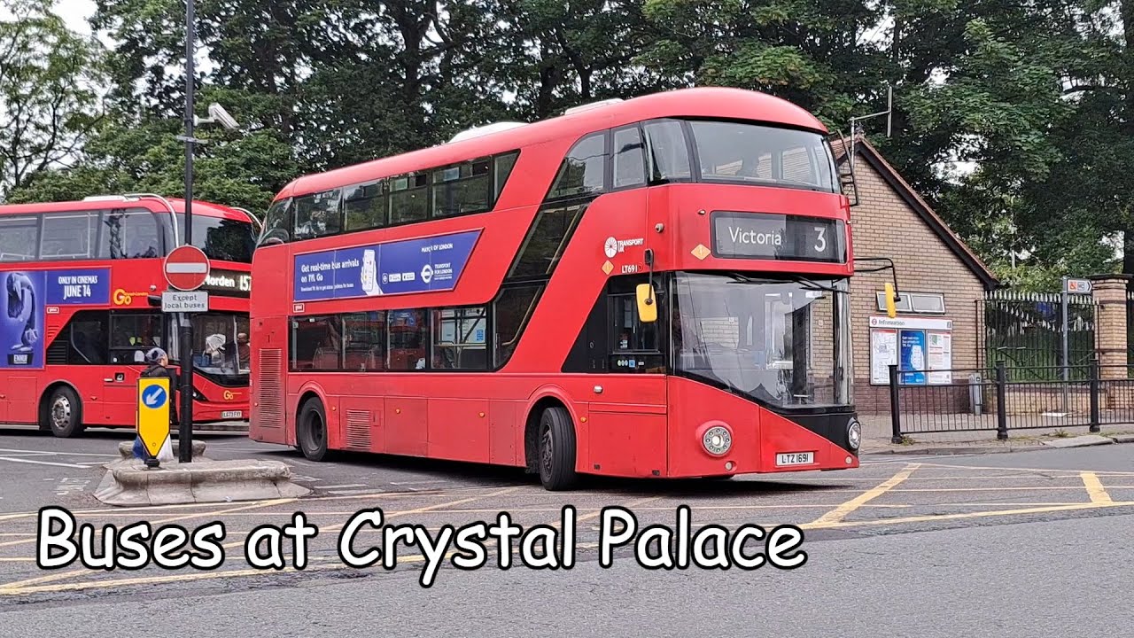Buses at Crystal Palace - 28/05/24 - YouTube