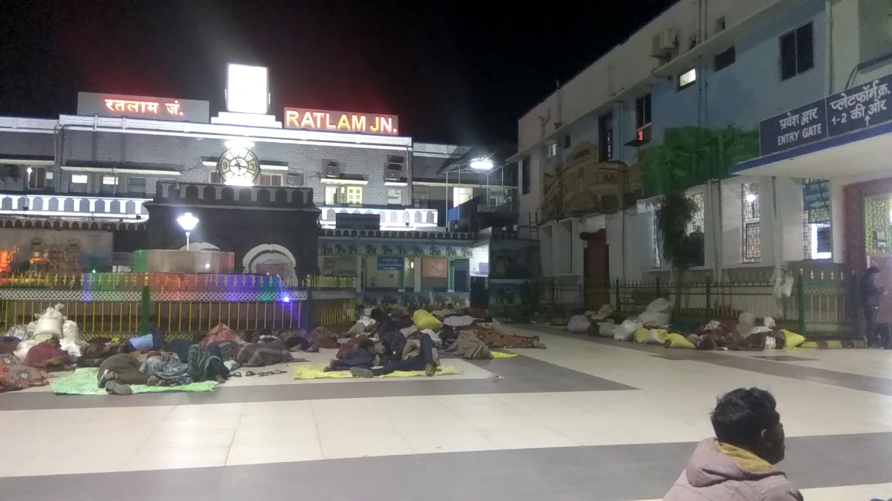 Ratlam junction. NEW AND CLEAN LOOK. - YouTube