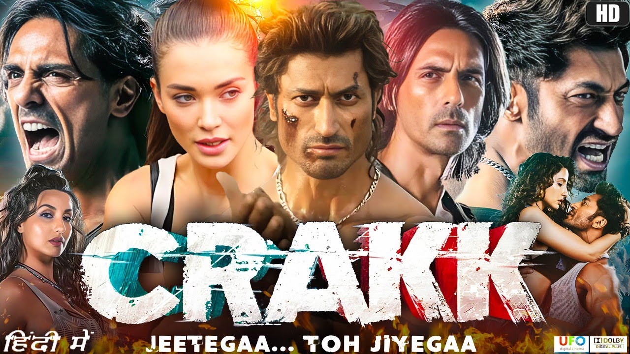 Crakk Full Movie | Vidyut Jammwal, Nora Fatehi, Arjun Rampal, Amy ...