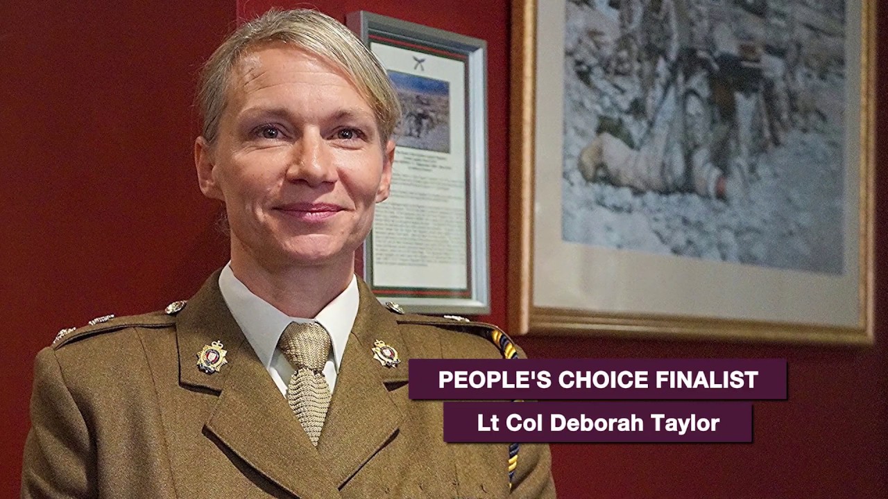 Lt. Col. Deborah Taylor - 2020 Soldiering On Awards Finalist - YouTube