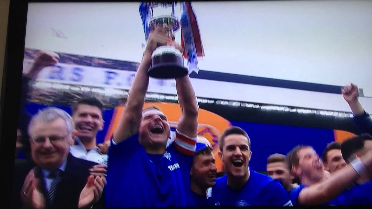 Glasgow Rangers SFL 3rd Division Champions 2013 - YouTube