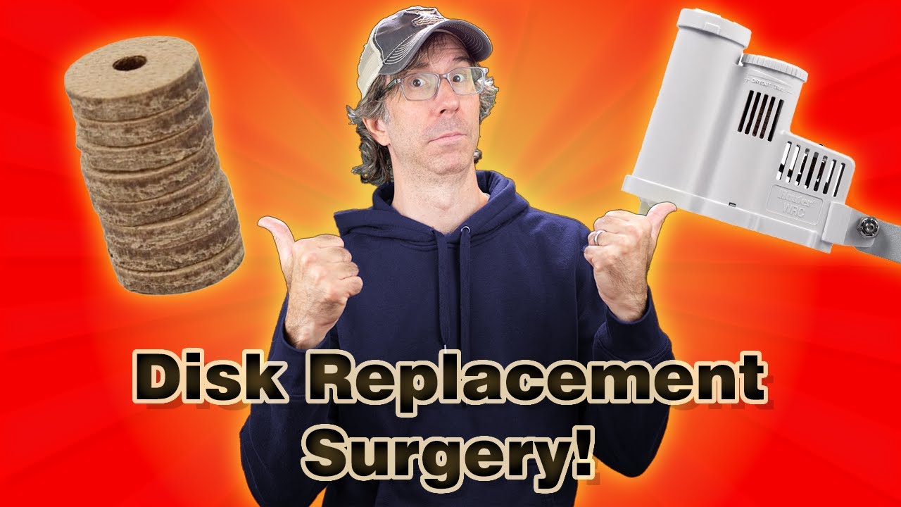 How To Easily Replace The Hygroscopic Disk Pack In A Hunter Rain-Clik ...