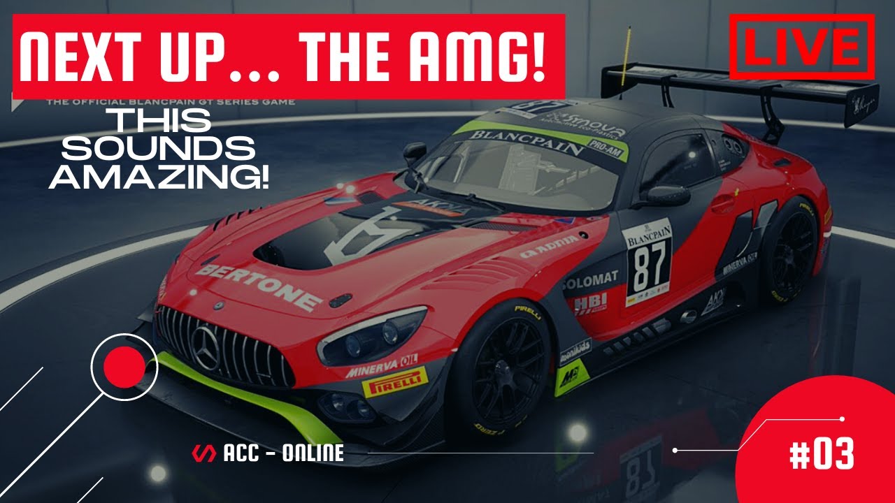 This is a TRICKY car!! - AMG on ACC - YouTube