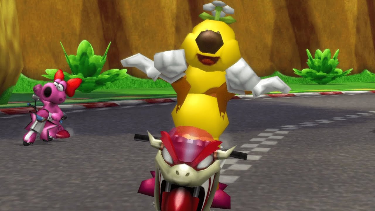 Wiggler in Mario Kart Wii - YouTube