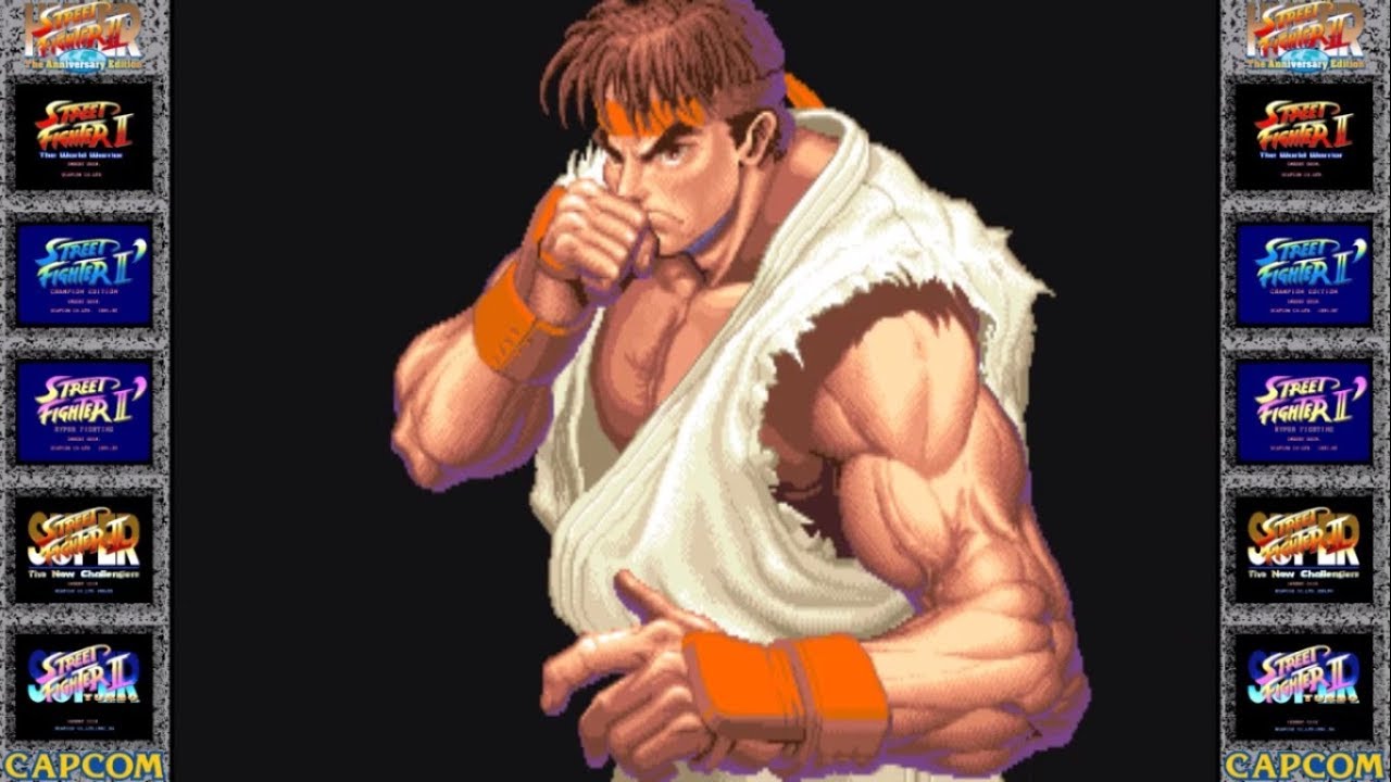 Hyper Street Fighter II Anniversary Edition - Ryu - YouTube