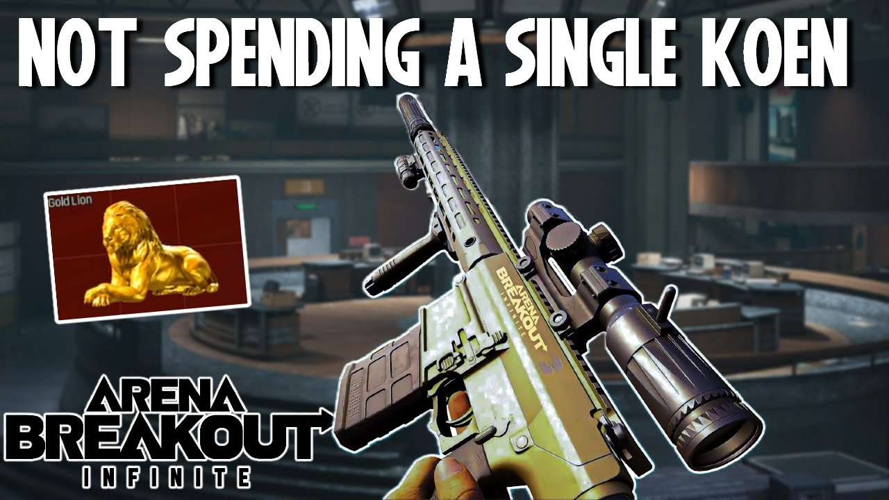 Not Spending any Koen | Arena Breakout Infinite Gameplay - YouTube