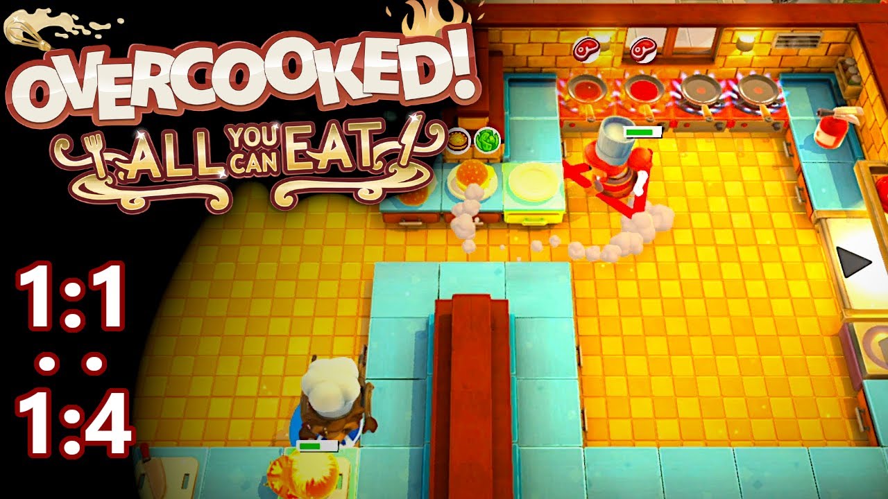 Do Kawy z Żoną! | Overcooked: All You Can Eat! #1 [Overcooked! 1:1 - 1: ...