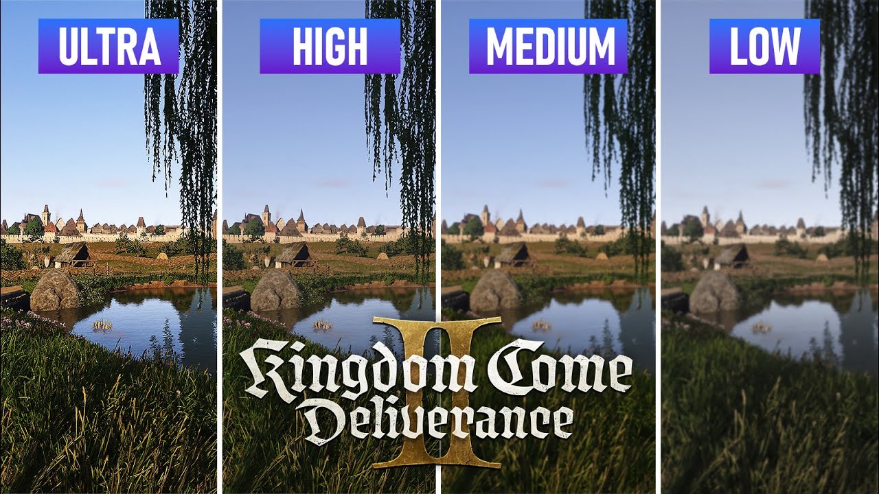 Kingdom Come: Deliverance 2 PC Graphics Comparison | Low vs Medium vs ...