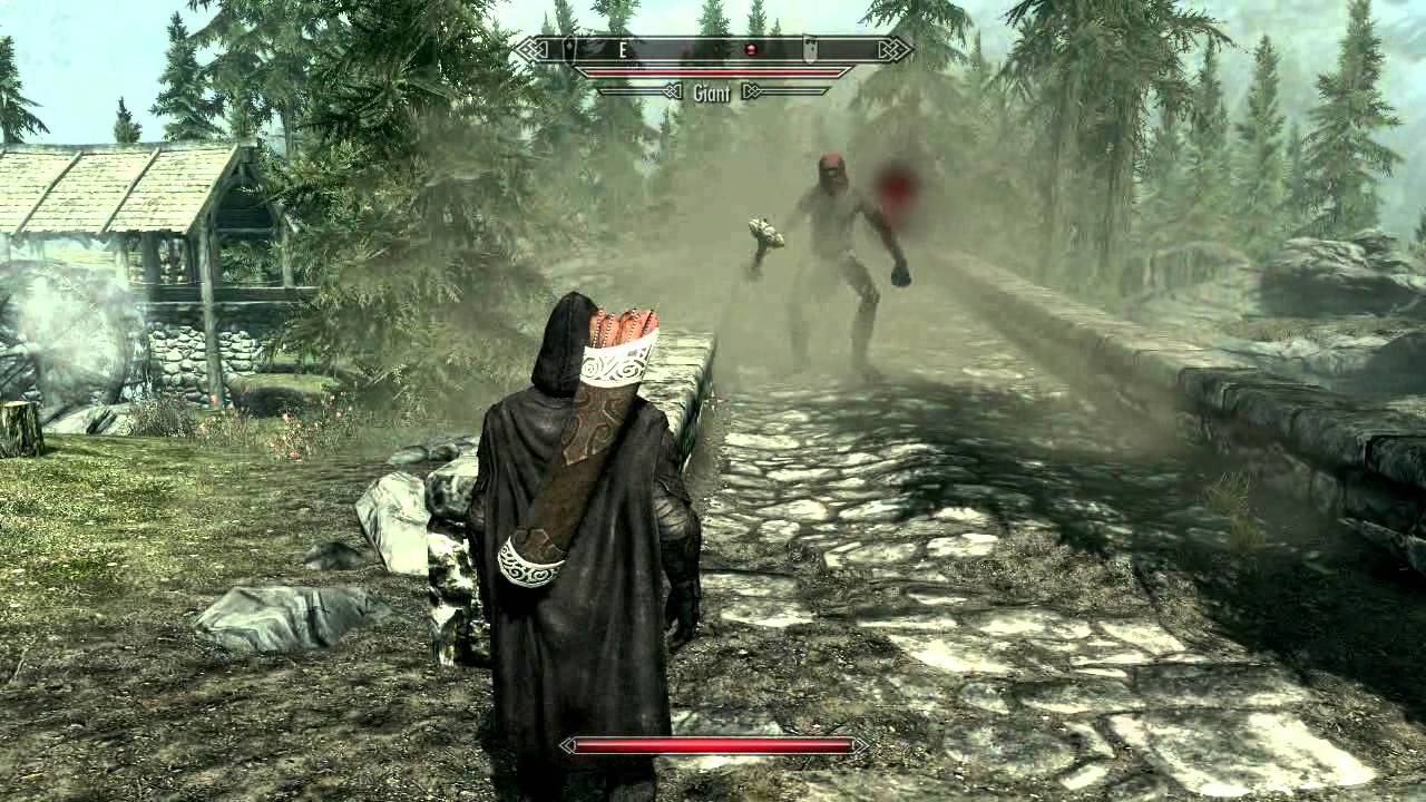 Skyrim Fire Giant Mod Beta (Ginger Giants) - YouTube