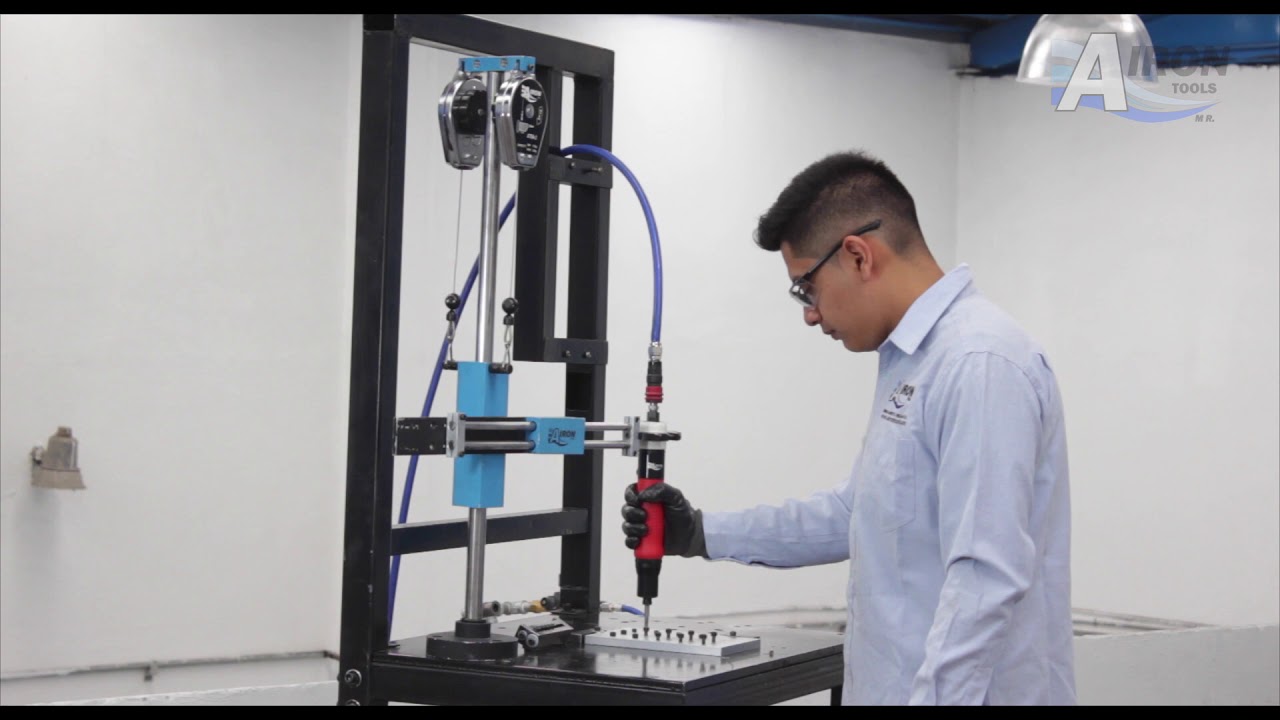 Atornillador neumático de paro automático | AIRON TOOLS - YouTube