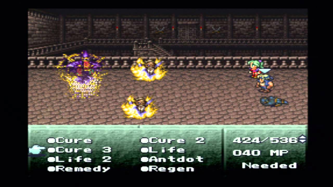 Final Fantasy VI - Boss: Curley, Larry, Moe & Wrexsoul - YouTube