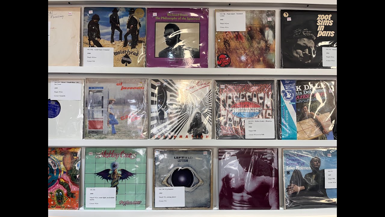 New Arrivals - Including the Rare Leftfield - Leftism on 3 LP Vinyl ...