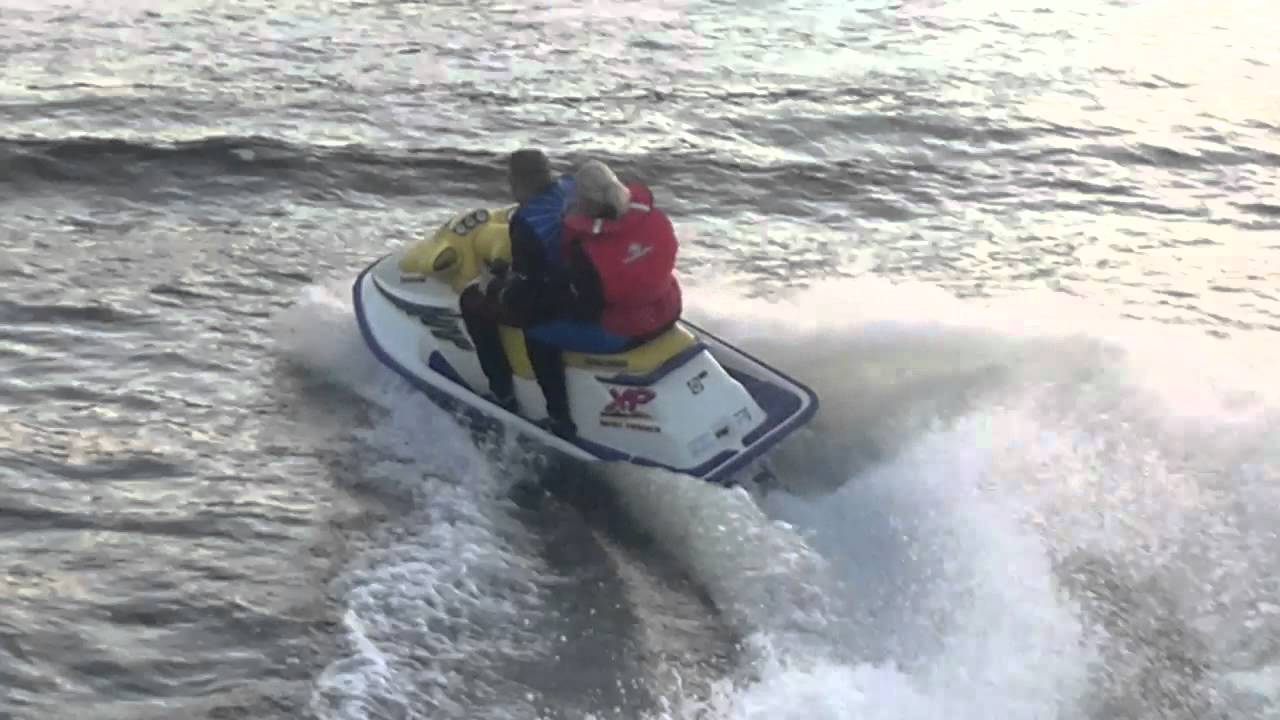 Juicy Jo on the Jet Ski - YouTube