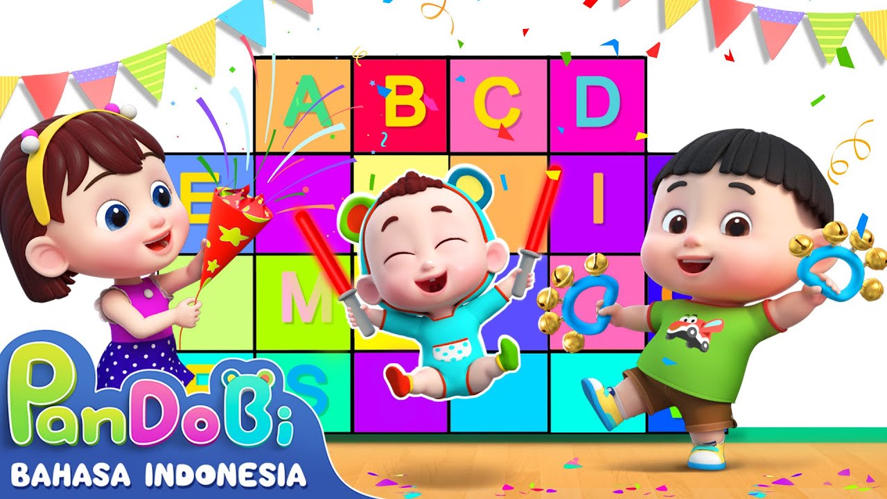 Pesta ABC | Lagu ABC | Belajar Alfabet ABC | Lagu Anak-anak | Super ...