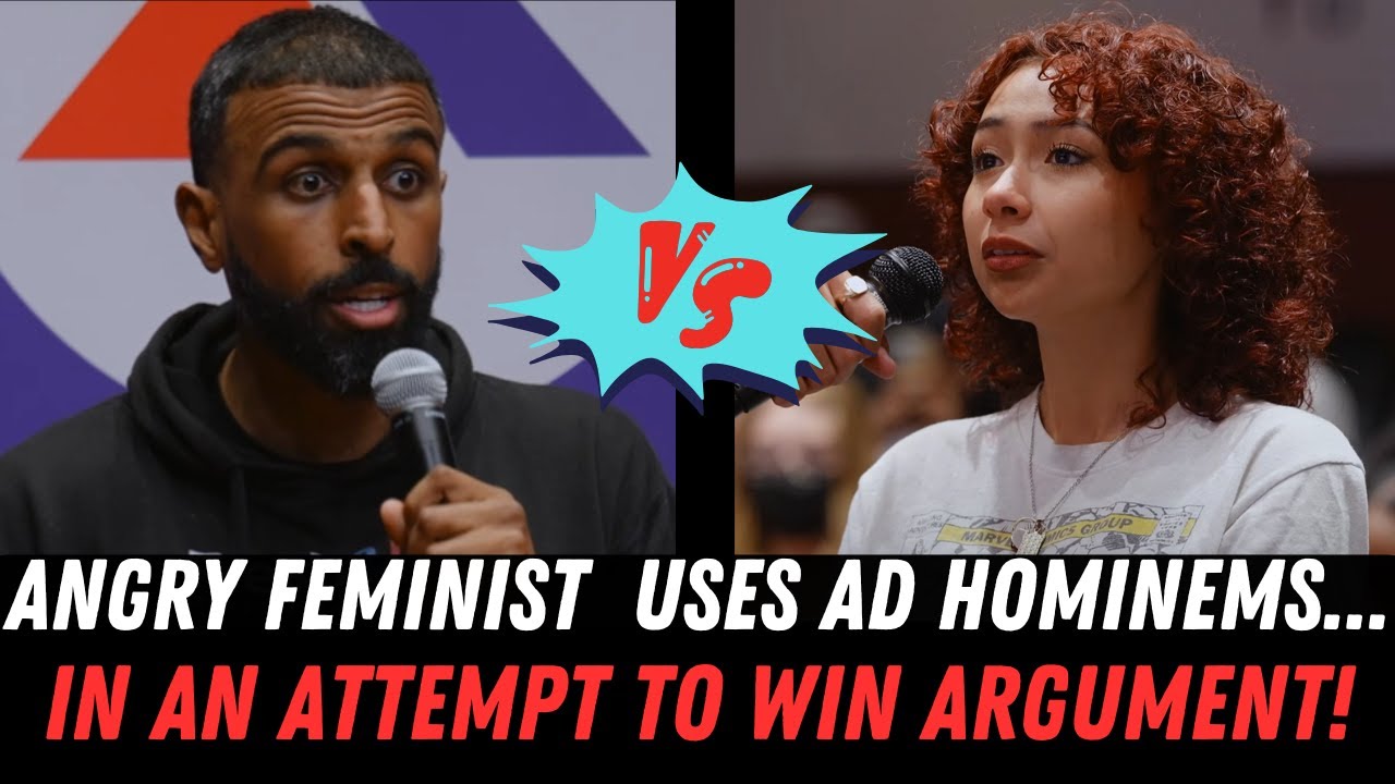 ANGRY COLLEGE FEMINIST USES AD HOMINEM ATTACKS TO DEBATE MYRON GAINES ...