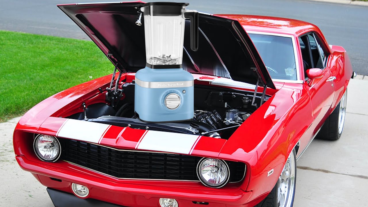 Making The V8 Blender From Top Gear on a Budget - YouTube