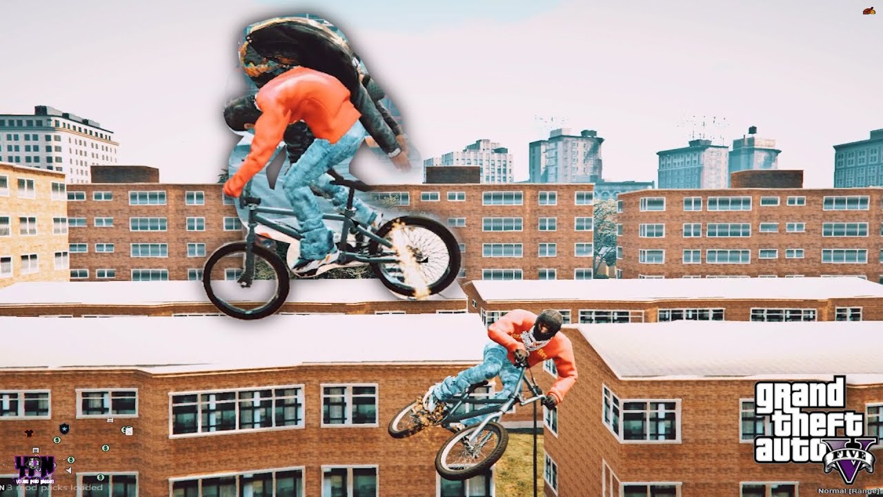 Flying Over OBLOCK On A BMX In GTA 5 RP (FiveM) | Funny GTA 5 RP - YouTube