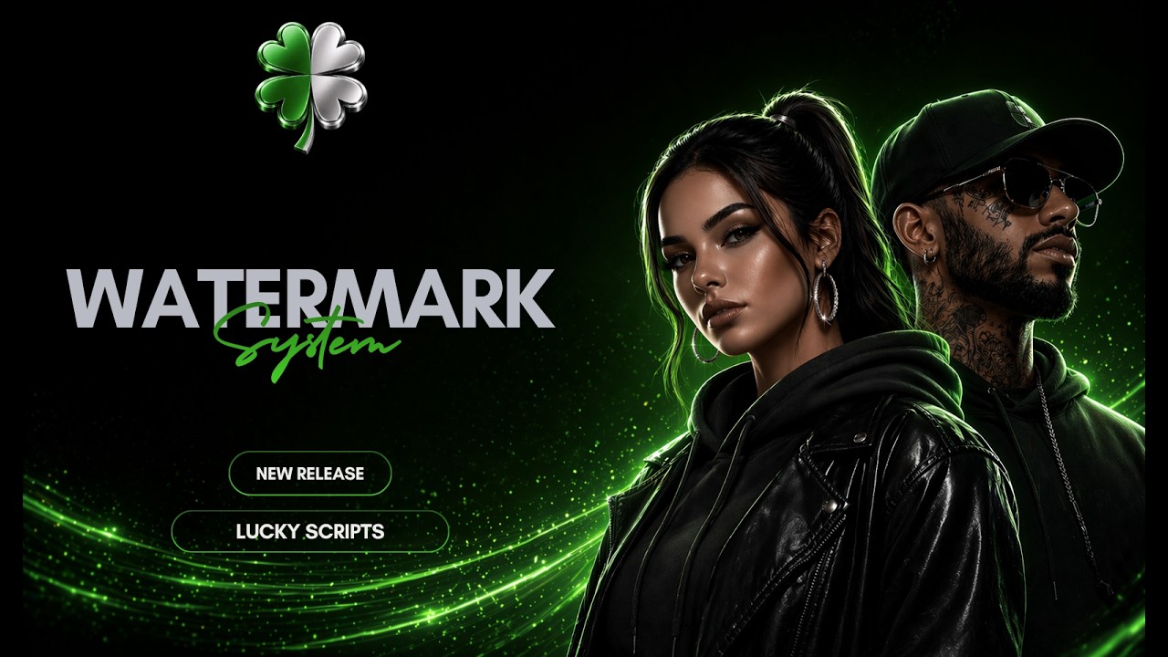 Watermark | Standalone | FiveM Script | Lucky Scripts - YouTube